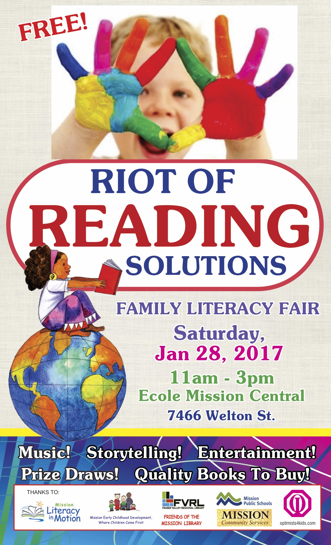 Riot of Reading 2017 | School District 75 Elementary Virtual Learning ...